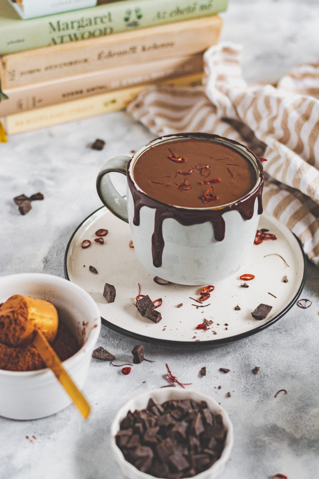 chilis forró csoki mindenmentesen - sugarfree dots